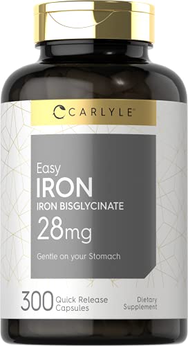 Gluten-free iron capsules for women