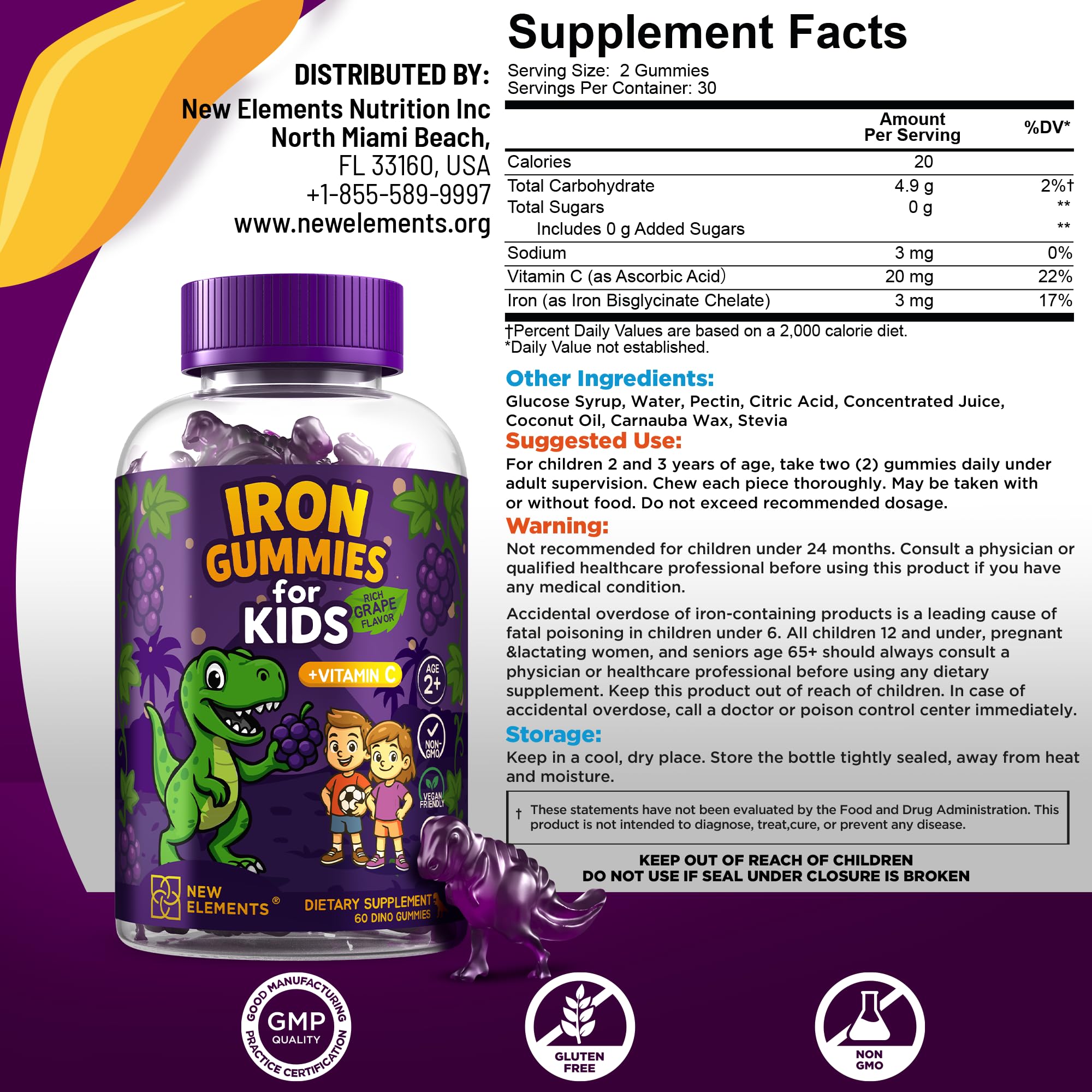 gluten-free iron for children