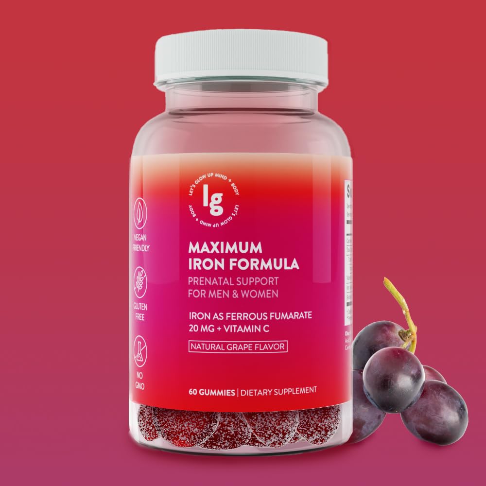gluten-free iron gummies for anemia
