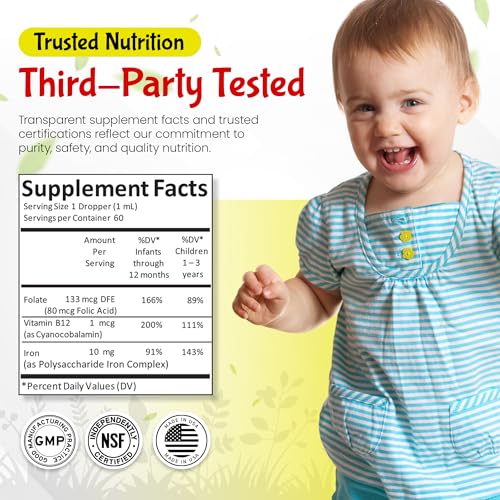 gluten free iron liquid for infants