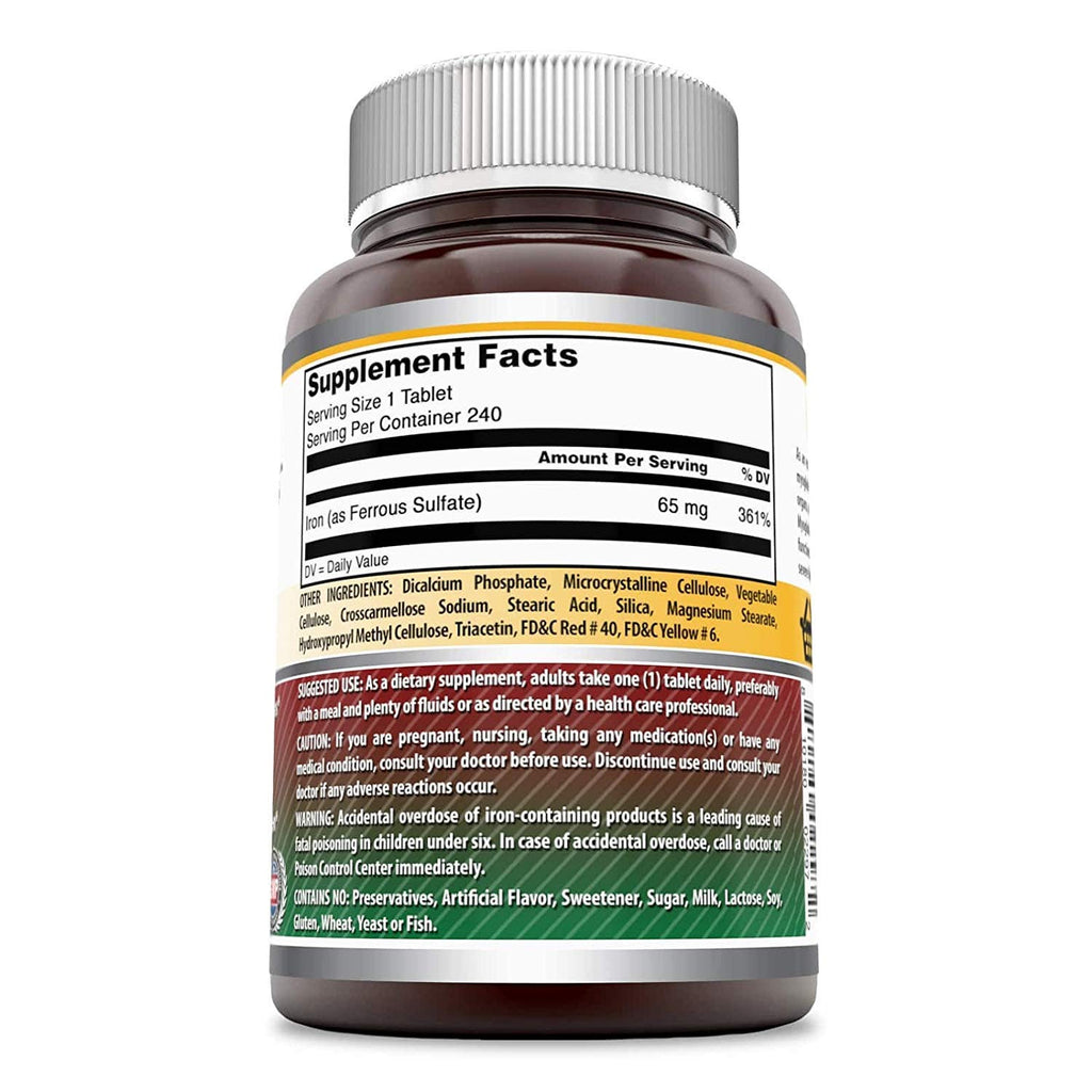 Gluten free iron supplement Canada