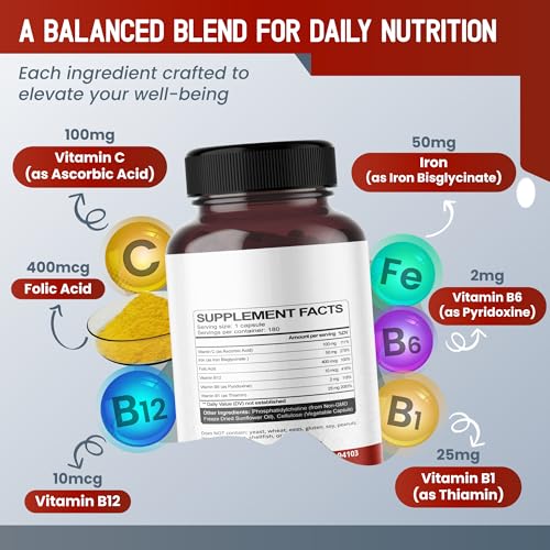 Gluten-free iron supplement for wellness