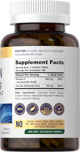 Gluten free iron support tablets