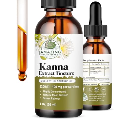 Gluten-free Kanna extract drops