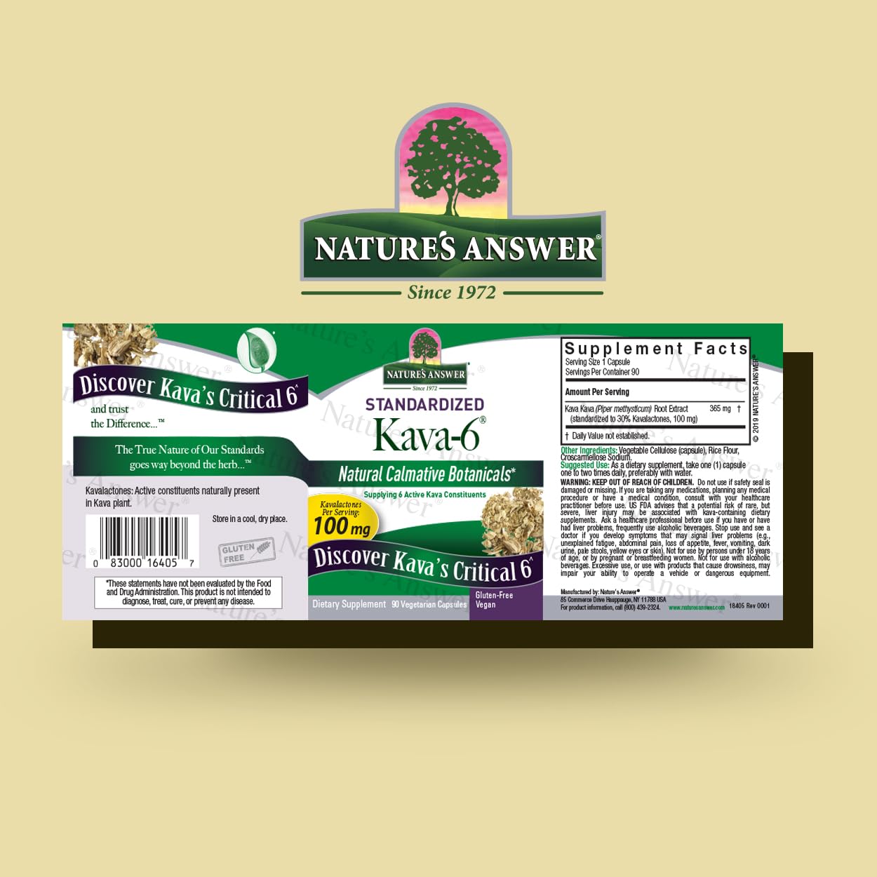 gluten-free kava kava for stress