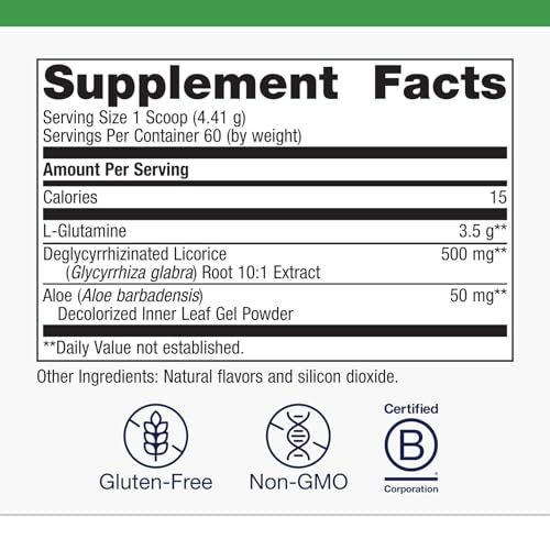 gluten-free l-glutamine powder