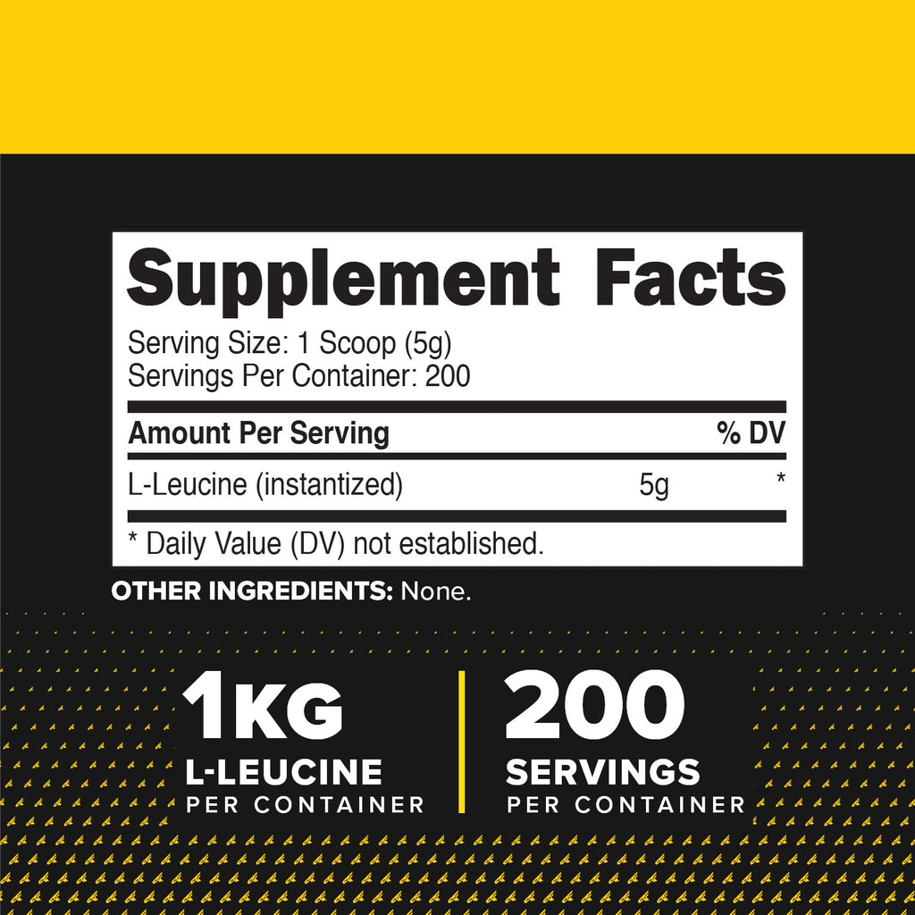 gluten free L-Leucine for athletes