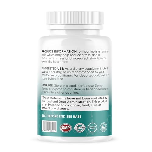 Gluten-free L-Theanine for focus