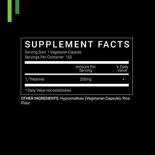 Gluten-free L-Theanine for stress relief