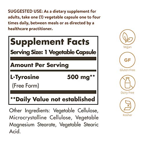 gluten free L-Tyrosine supplement