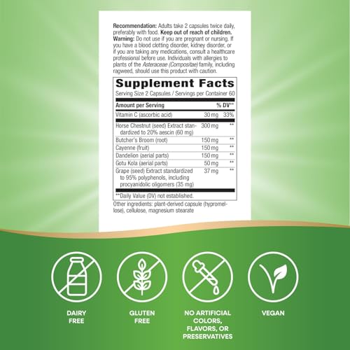 gluten free leg vein strength supplement
