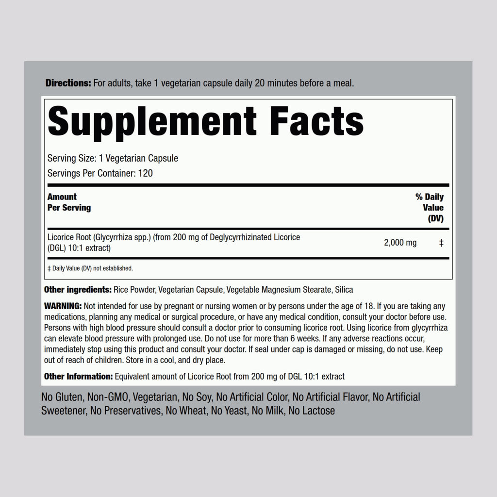 gluten-free licorice root benefits
