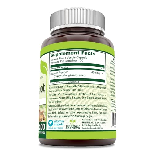 gluten-free licorice root capsules