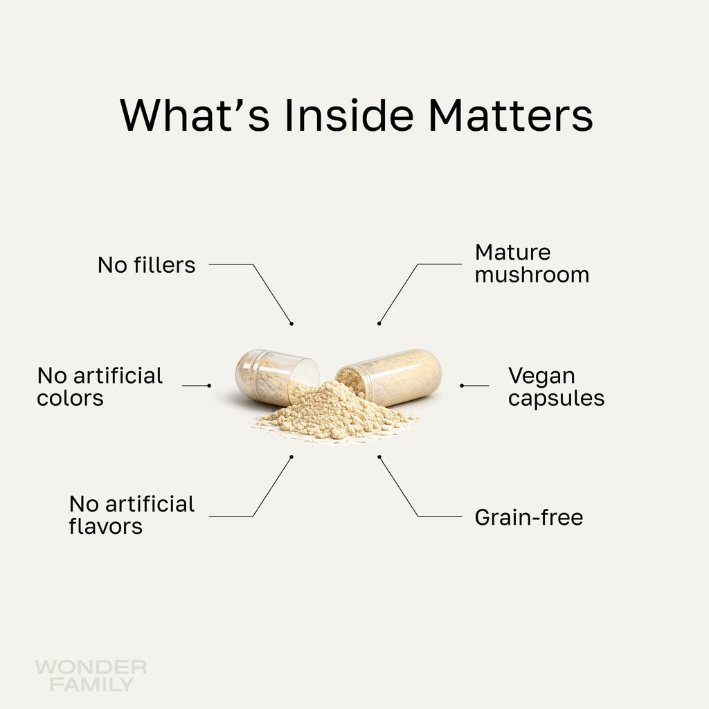 Gluten-free Lion's Mane for daily use