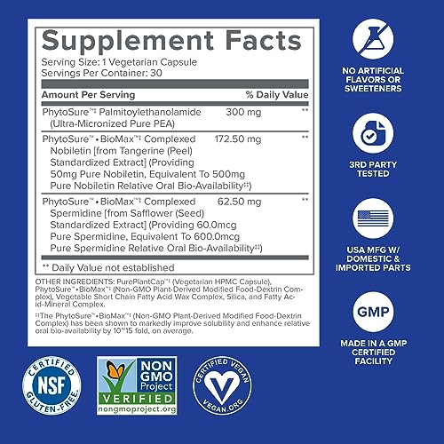 Gluten-free longevity supplement options