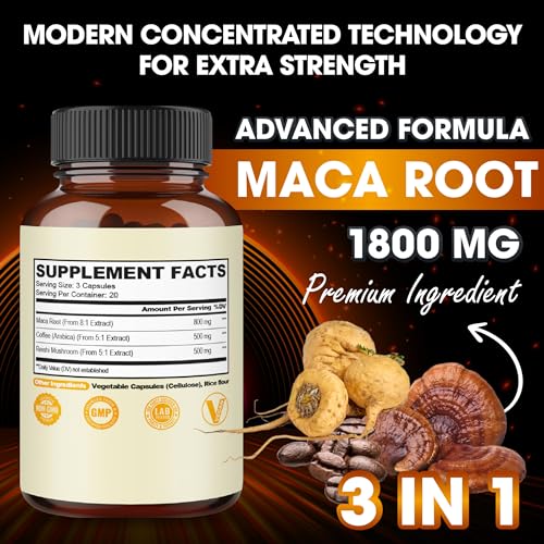 Gluten-free Maca coffee supplement