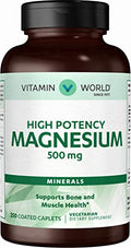 Gluten free magnesium caplets for wellness