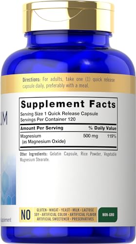 gluten free magnesium capsules Canada