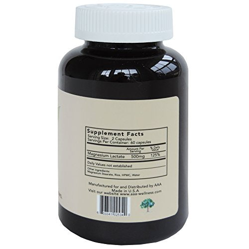 gluten-free magnesium capsules for health