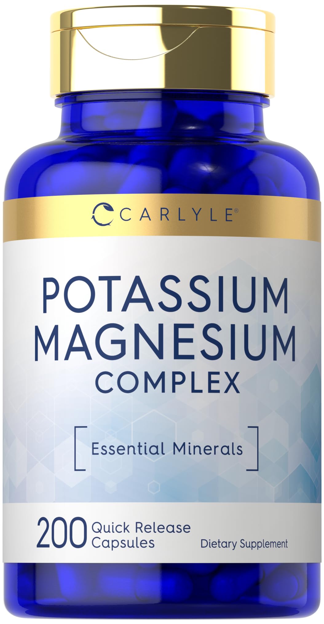 Gluten free magnesium capsules for wellness