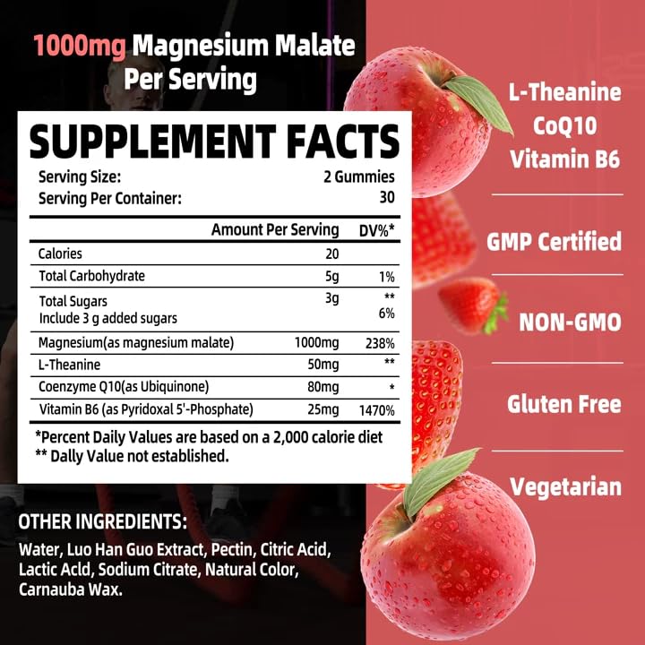 Gluten-free magnesium chewables for wellness