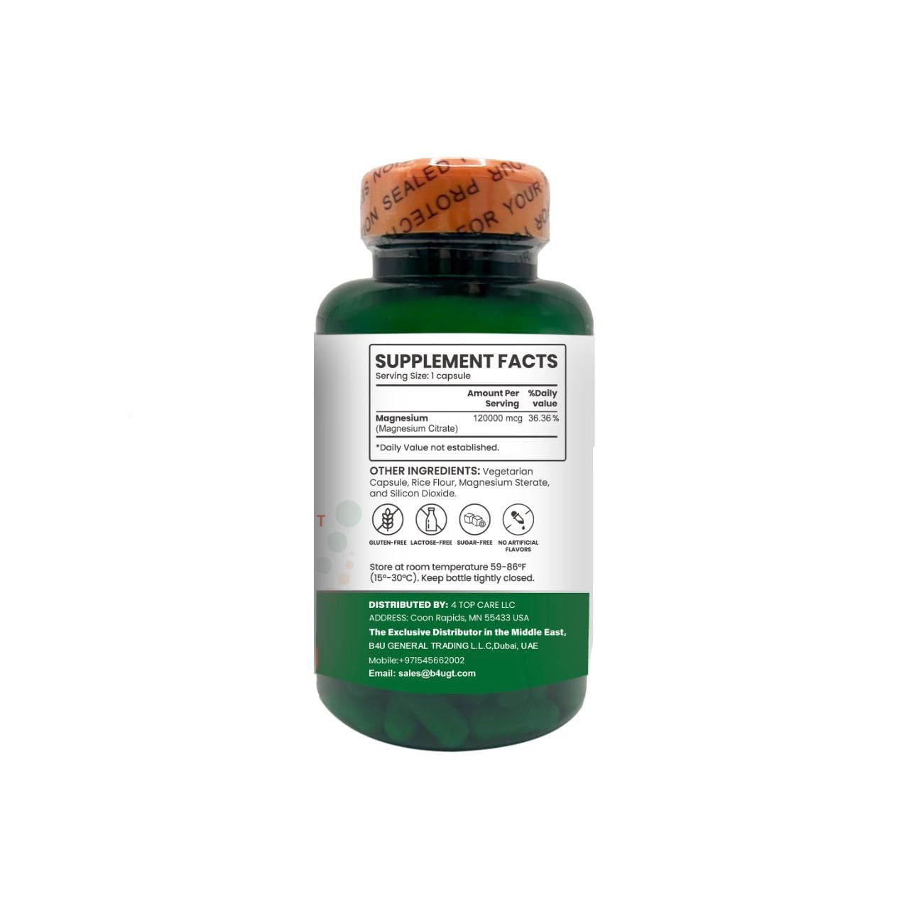 Gluten-free magnesium for bone strength