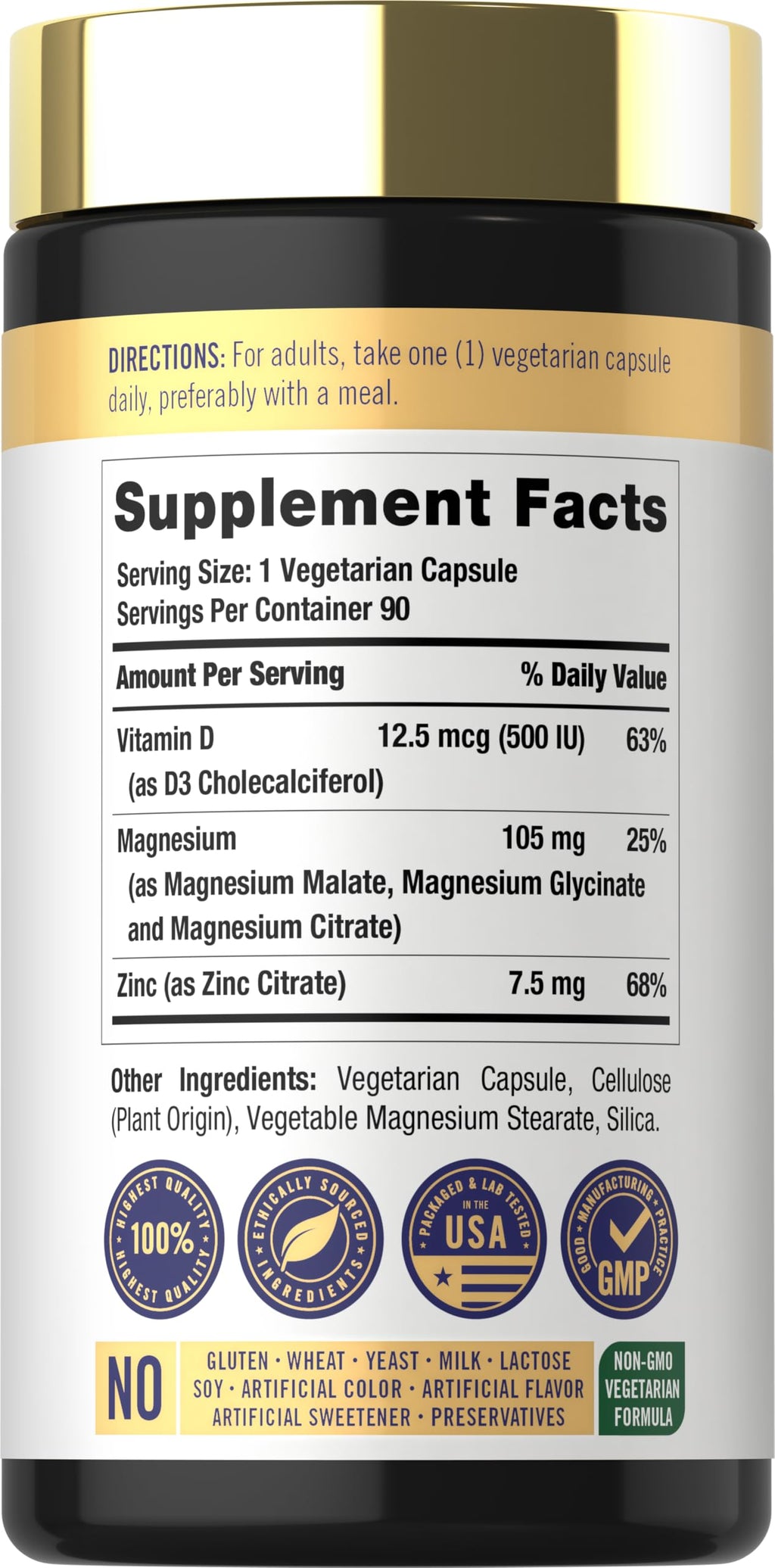 Gluten-free magnesium for daily health