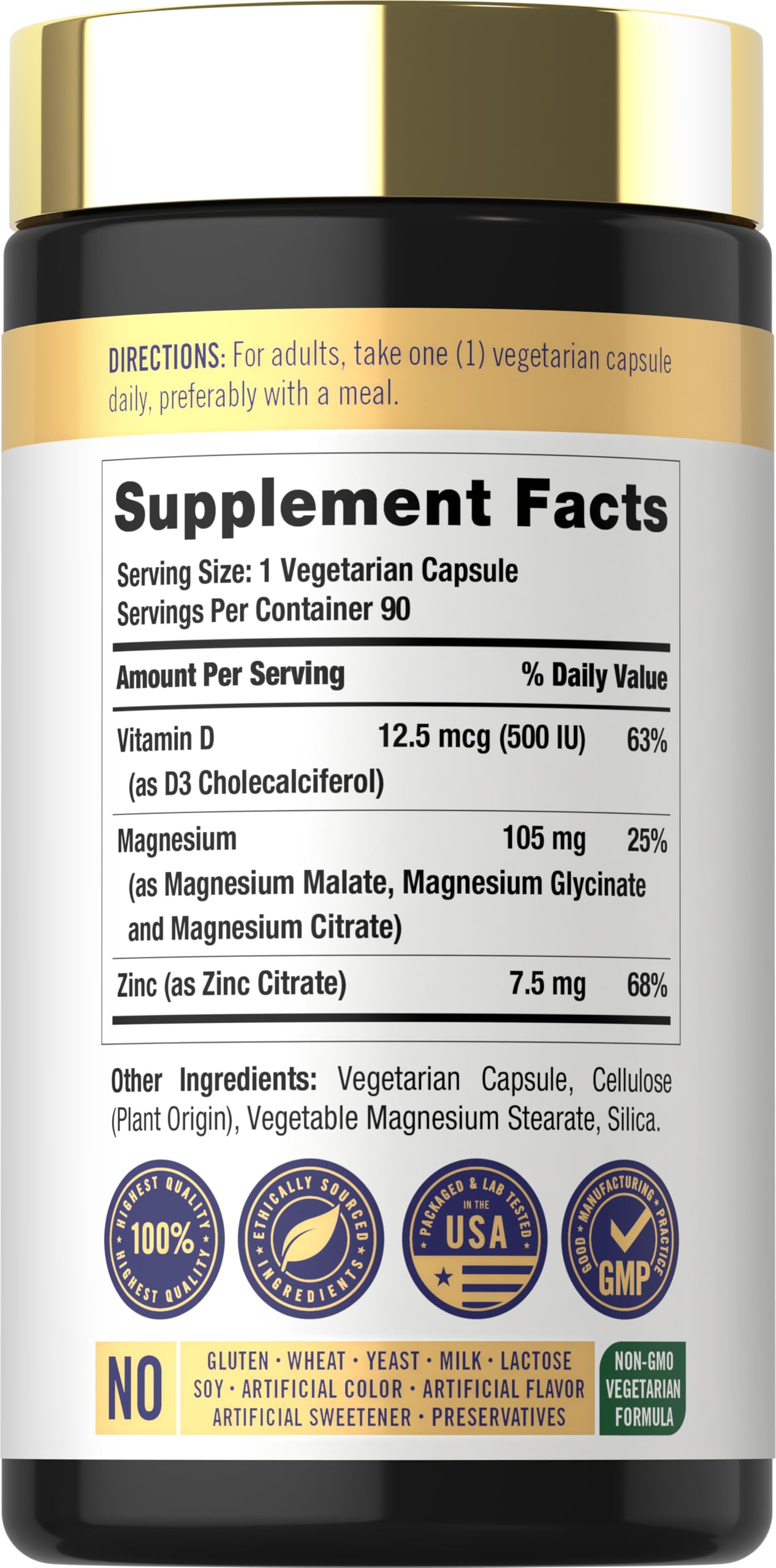 Gluten-free magnesium for daily health