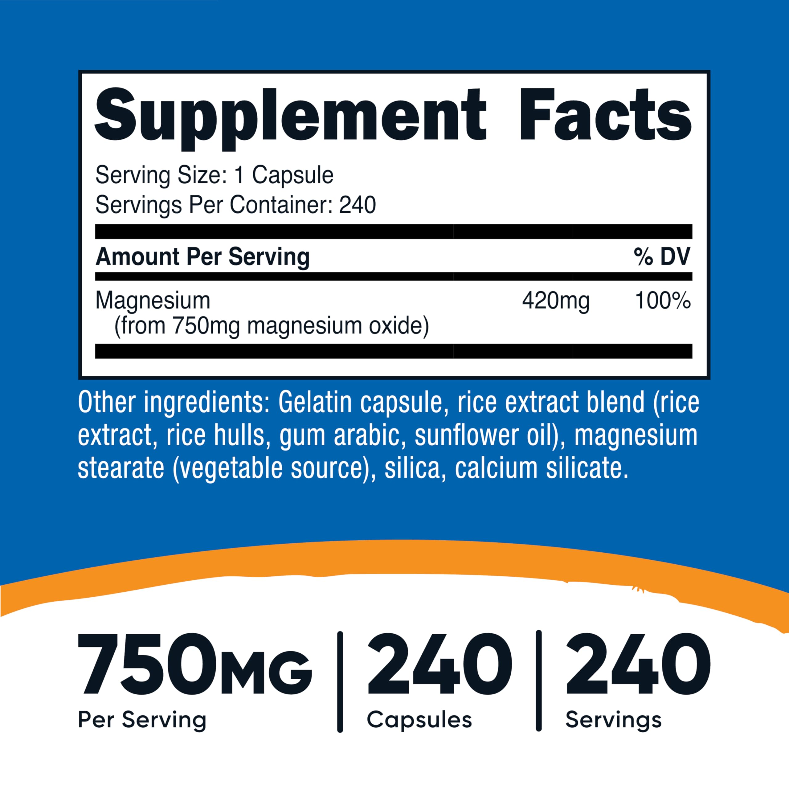 gluten free magnesium for relief
