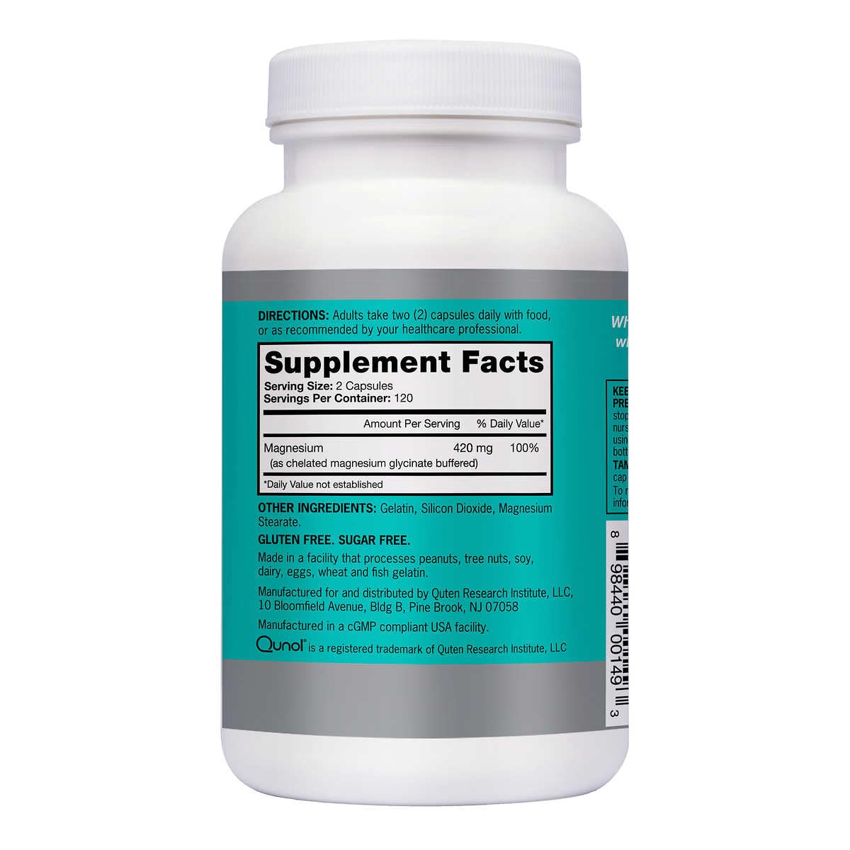 gluten free magnesium for total relief