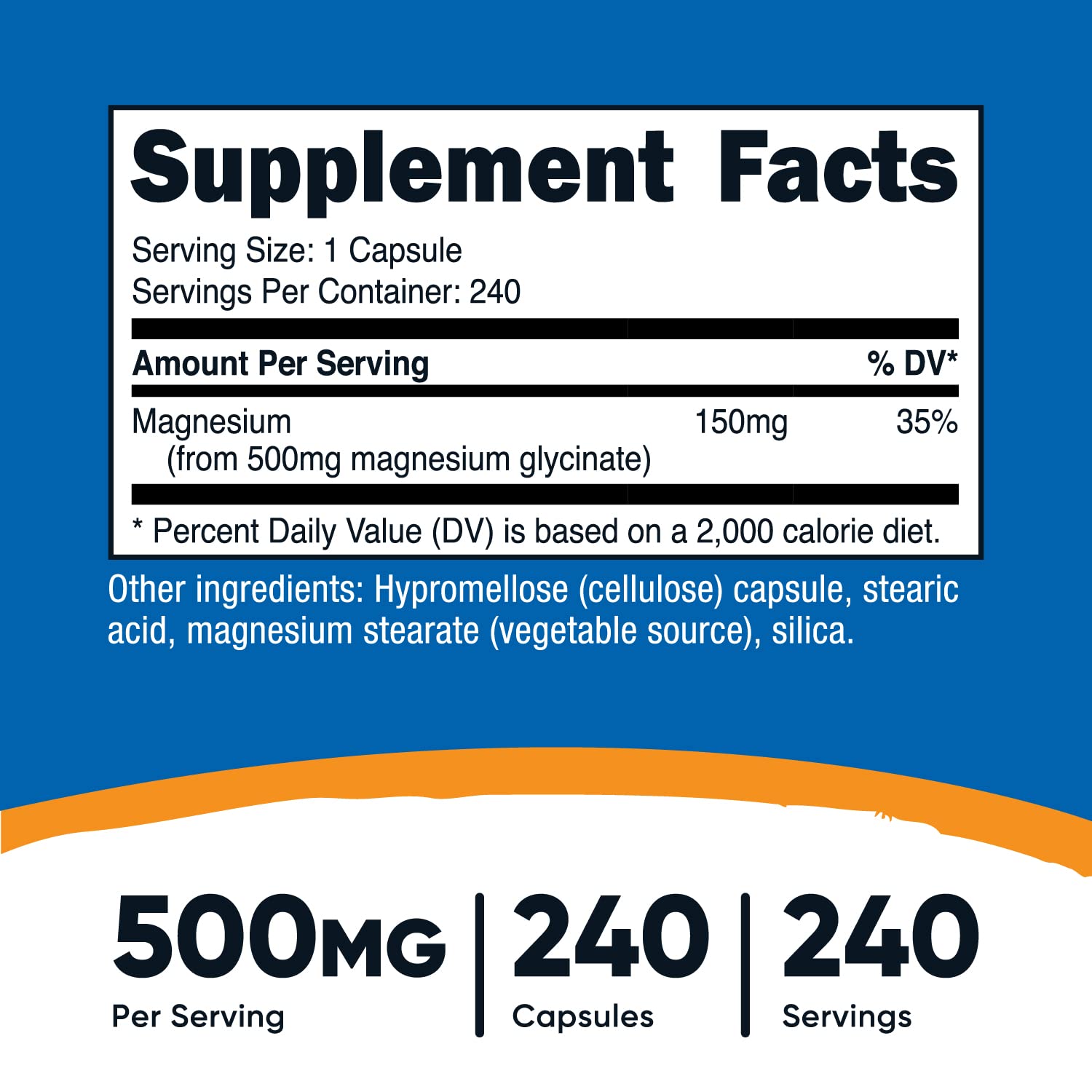 gluten free magnesium glycinate for wellness