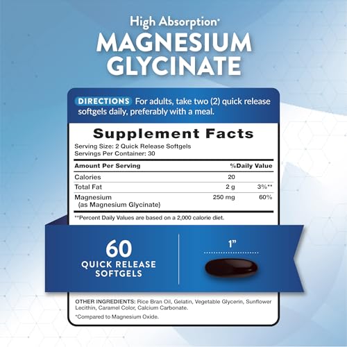gluten-free magnesium glycinate pills