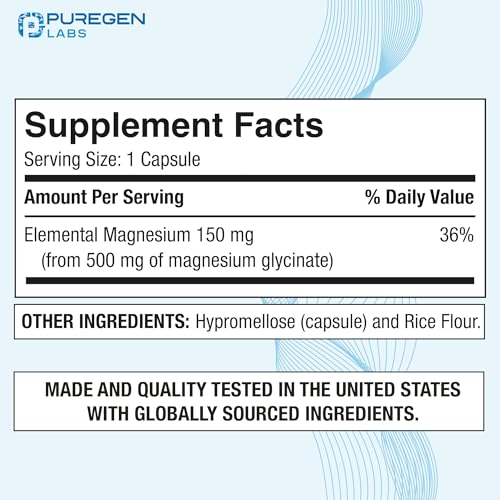 gluten-free magnesium glycinate product