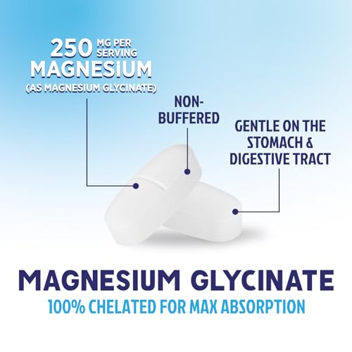Gluten-free magnesium glycinate tablets
