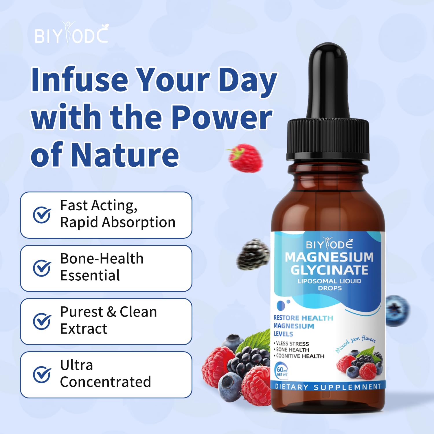 gluten-free magnesium glycinate with B6