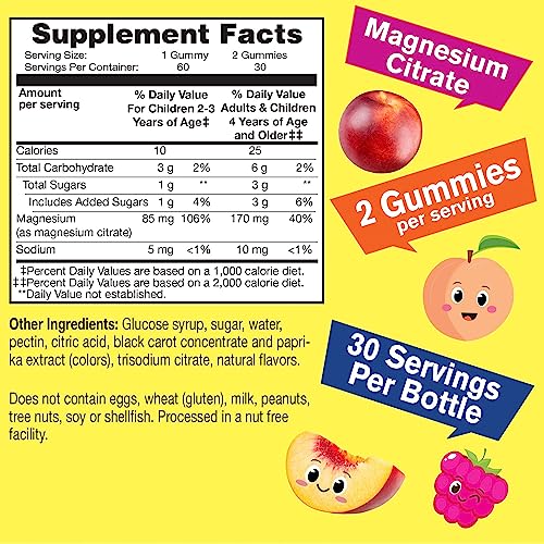 gluten free magnesium gummies for kids