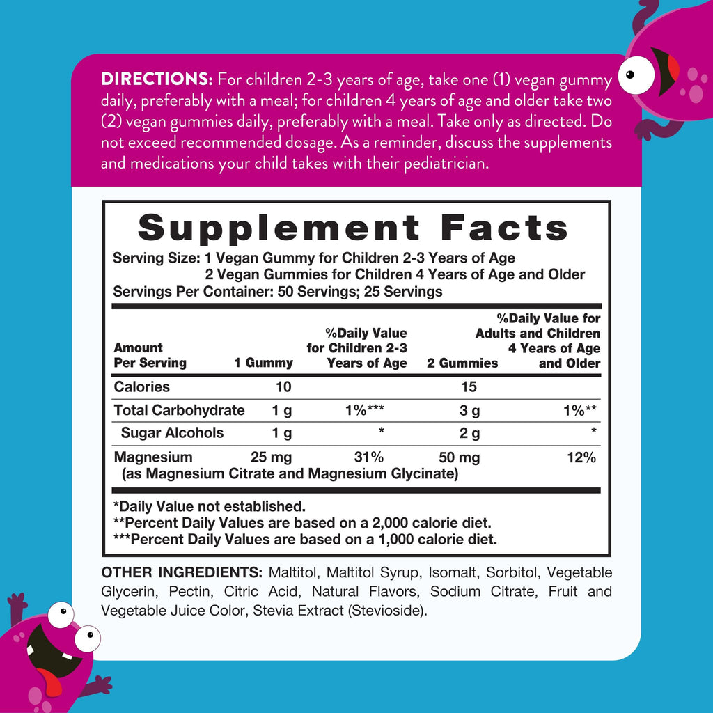 gluten-free magnesium gummies for kids