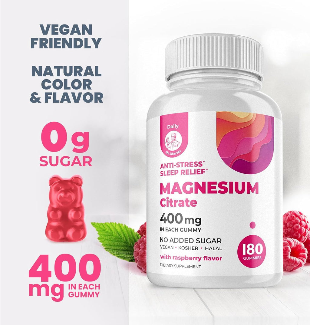 gluten-free magnesium gummies for muscle