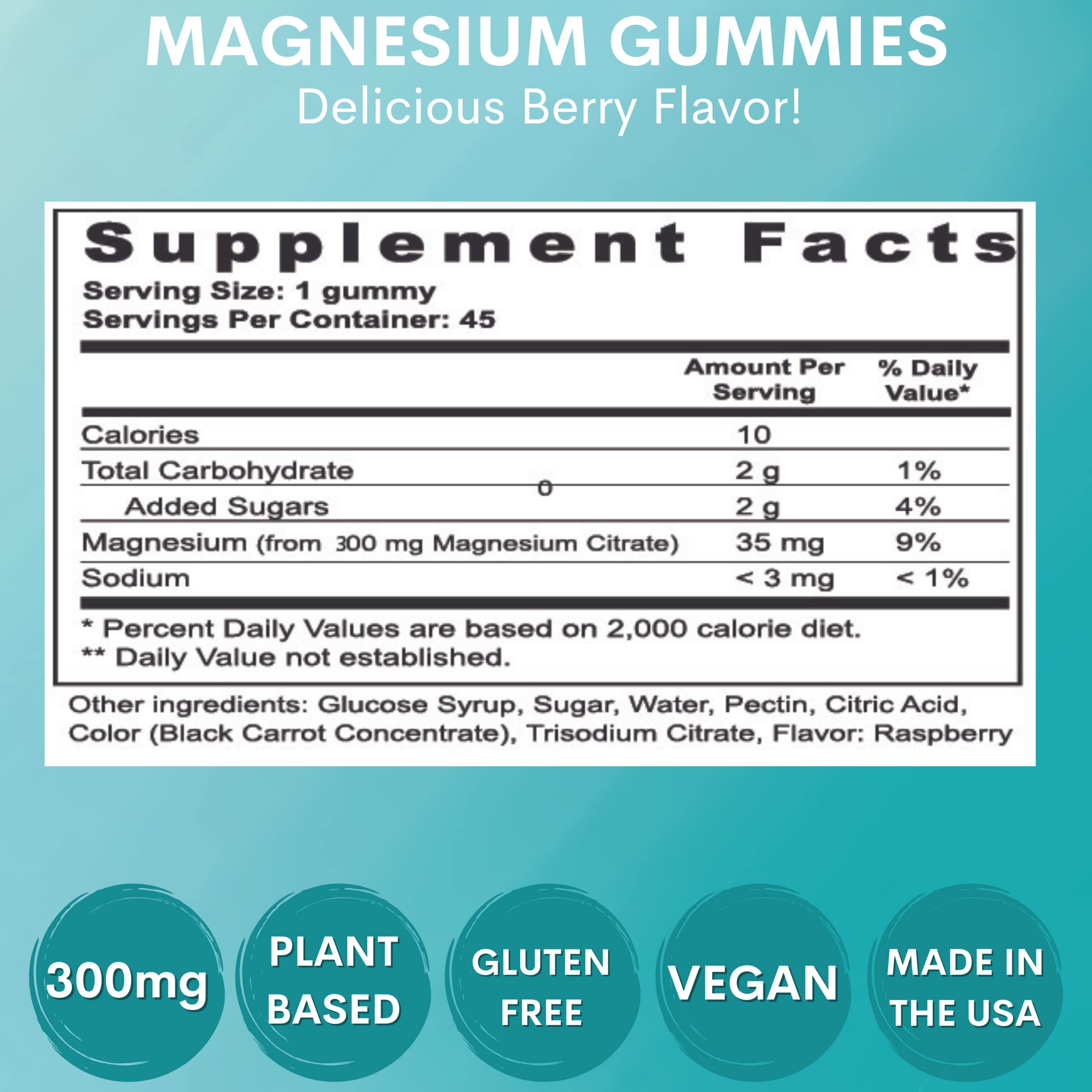 gluten free magnesium gummies for stress relief