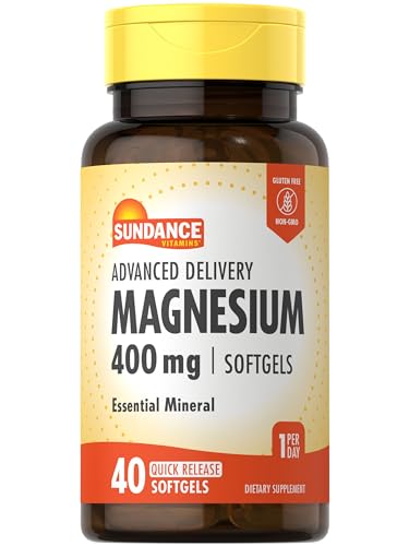 gluten free magnesium softgels for relief