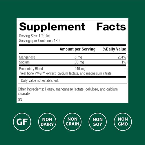 gluten-free manganese dietary supplement