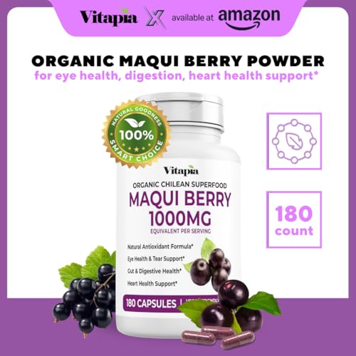 Gluten-free Maqui Berry capsules