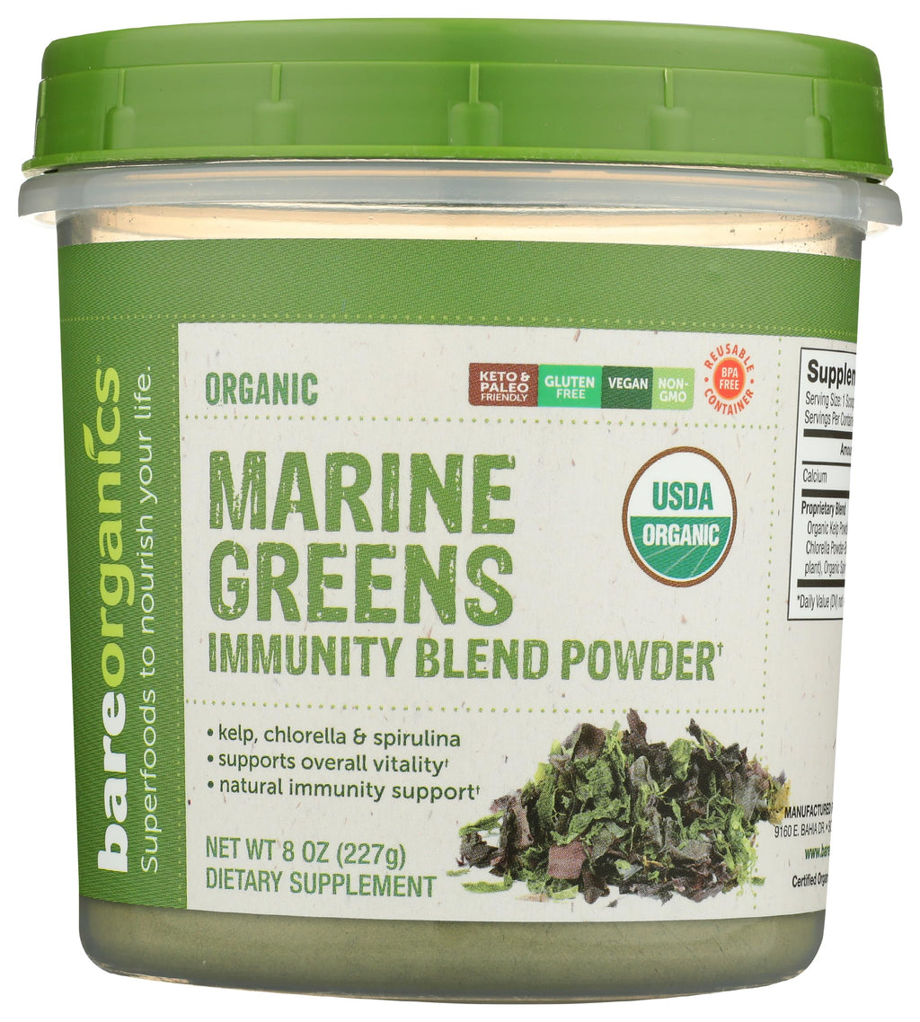 gluten-free marine greens supplement