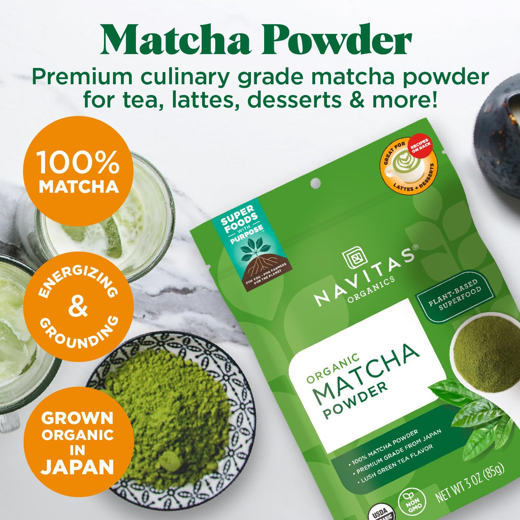 gluten-free matcha for desserts