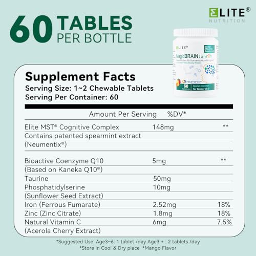 Gluten-free memory enhancement formula