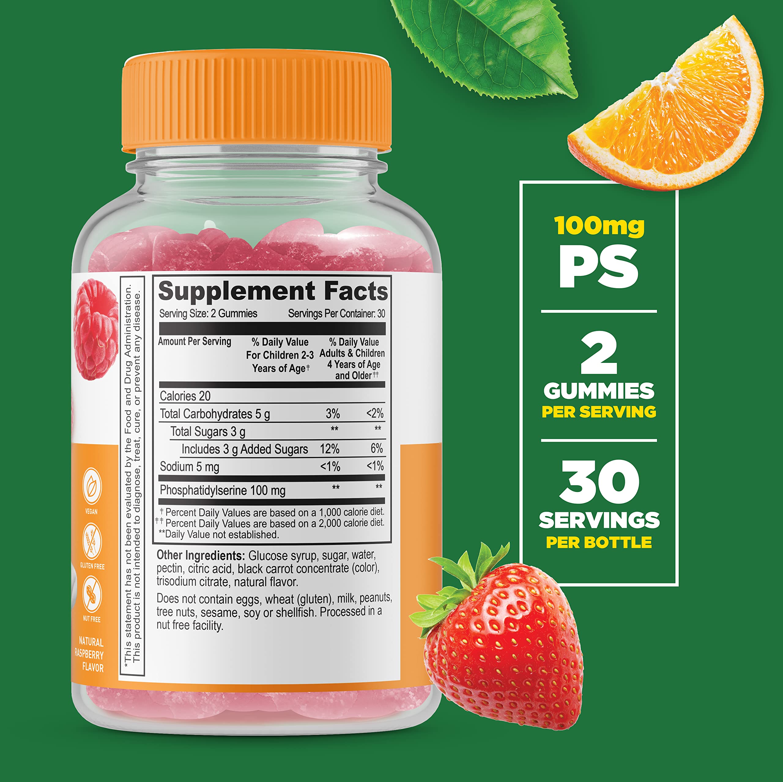 gluten free memory supplements for kids