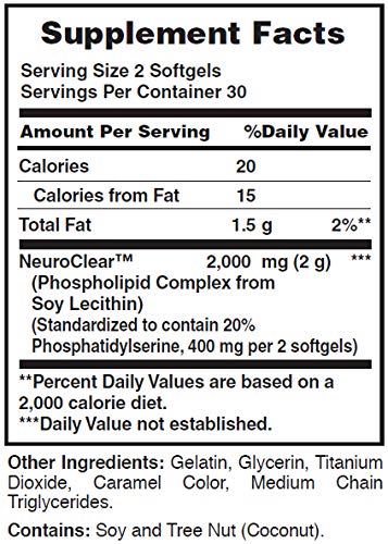 gluten free mental focus softgels