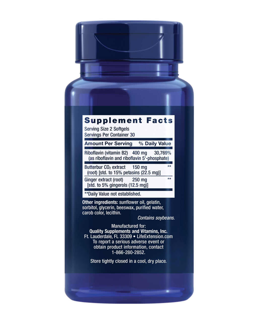 gluten-free migraine support softgels