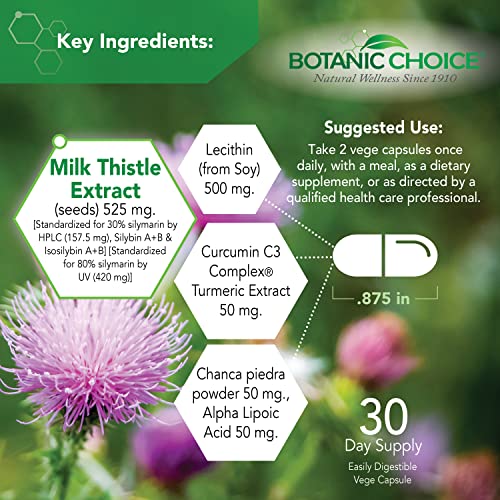 gluten free milk thistle complex