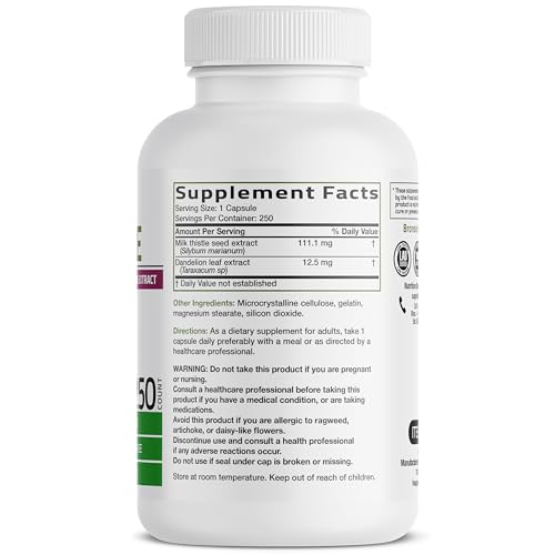 gluten-free milk thistle extract